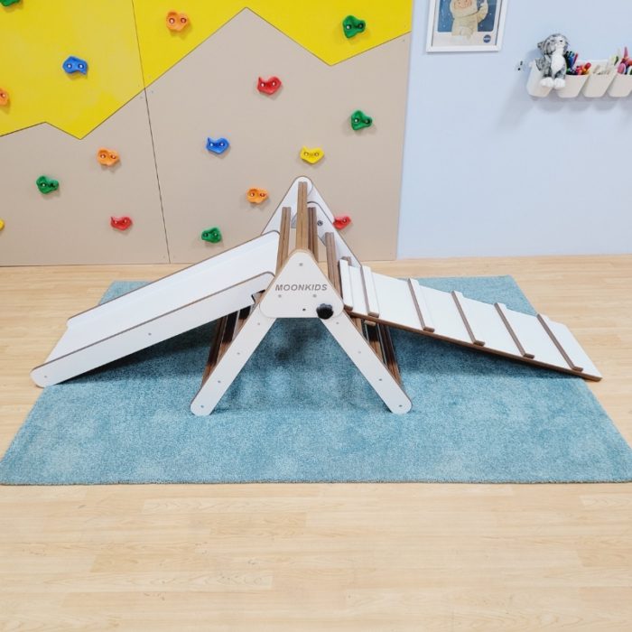 Buy Pikler Triangle with Ramp and Slide at Moon Kids Home across KSA ...